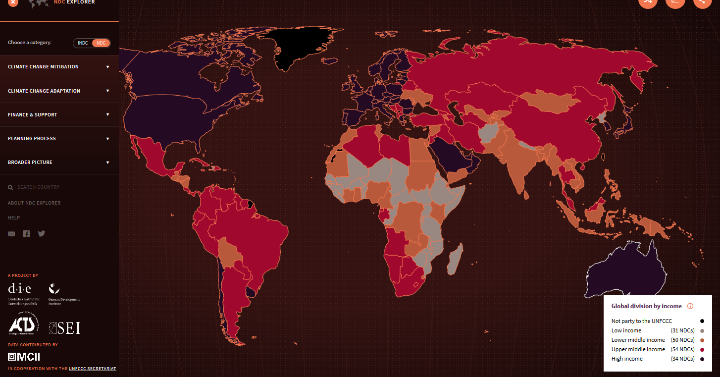 NDC Explorer - German Institute of Development and Sustainability (IDOS)