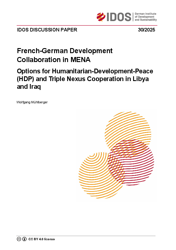 French-German development collaboration in MENA: options for ...