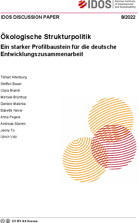 Discussion Paper - German Institute of Development and Sustainability ...