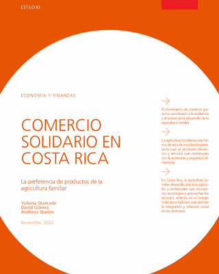 Comercio Solidario en Costa Rica: la preferencia de productos de la ...