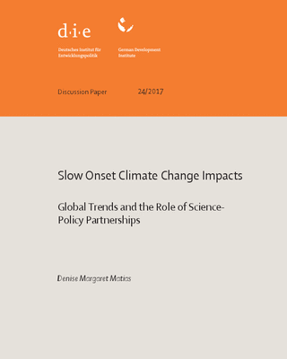 Slow onset climate change impacts: global trends and the role of ...