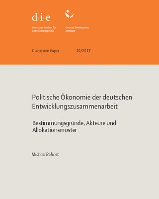 Politische Ökonomie der deutschen Entwicklungszusammenarbeit ...