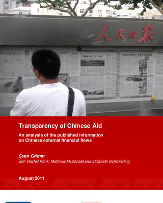 Transparency of Chinese Aid: an analysis of the published information ...